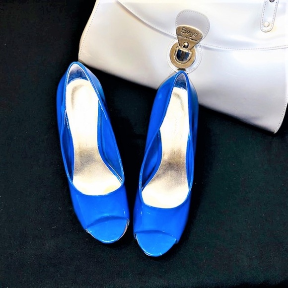 Jessica Simpson | Shoes | Jessica Simpson Amanda Cobalt Blue Heels ...